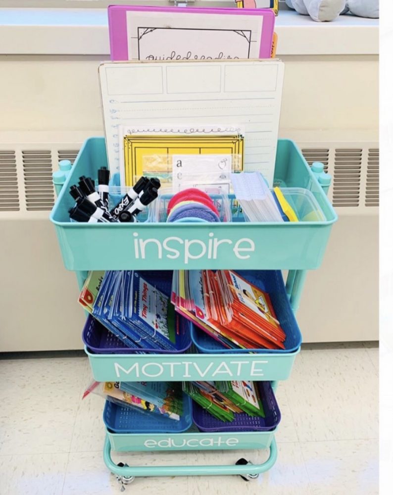 Genius Teacher Cart Ideas for Your Classroom - Chaylor & Mads