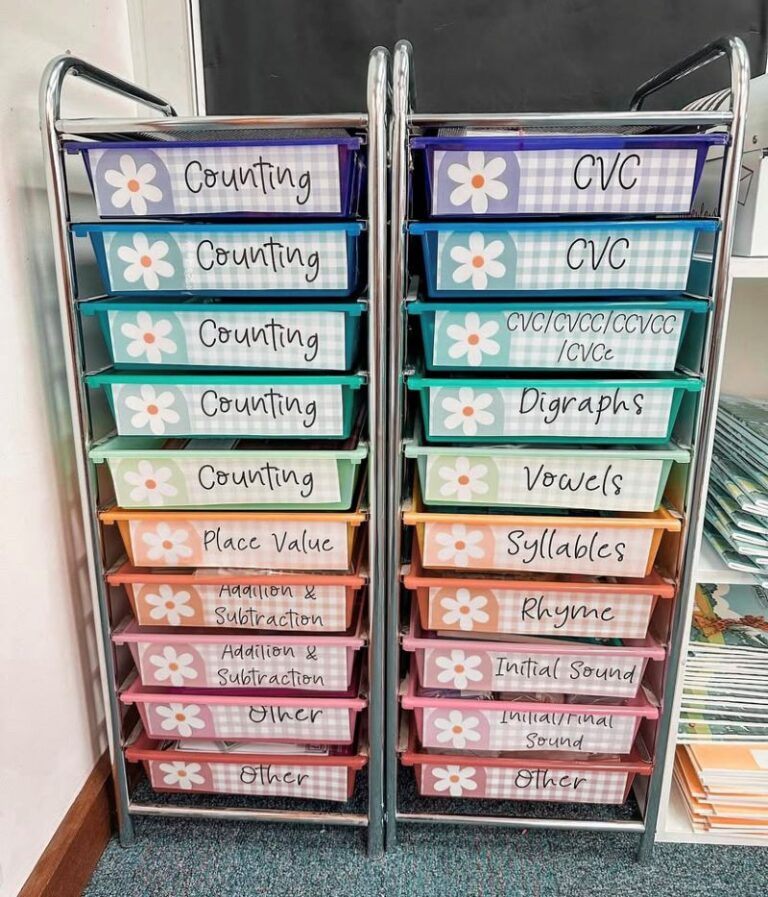 Genius Teacher Cart Ideas for Your Classroom - Chaylor & Mads