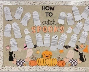 33 Best Halloween Bulletin Boards - Chaylor & Mads