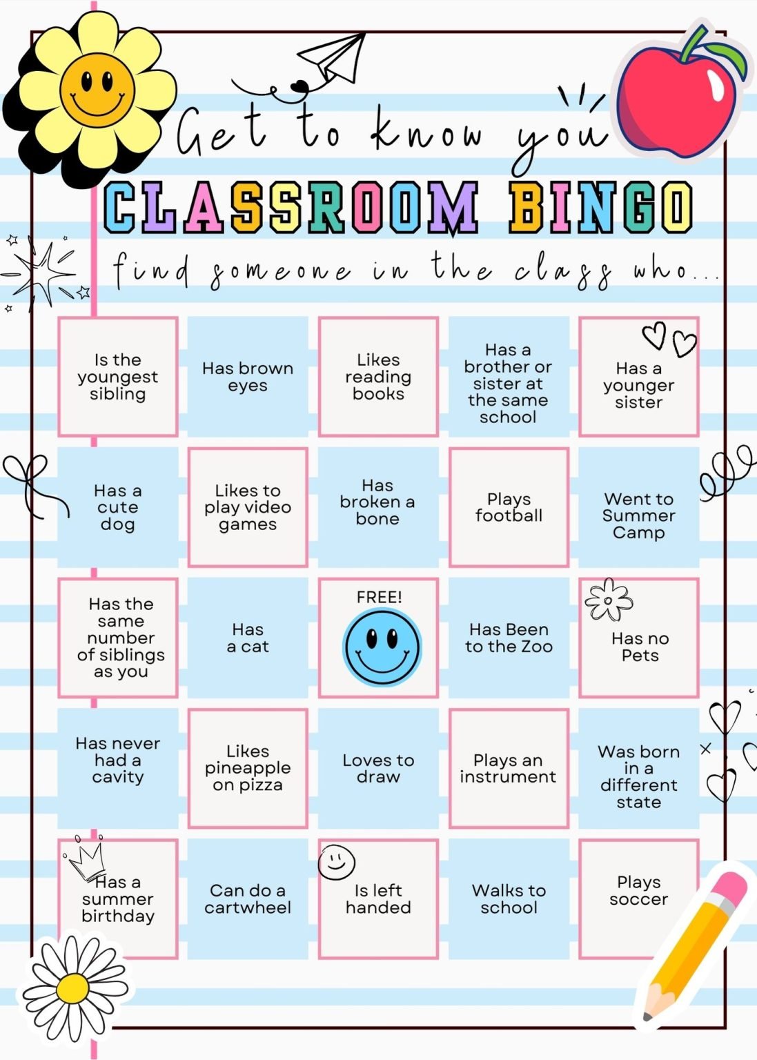35 Fun Icebreaker Games for the Elementary Classroom - Chaylor & Mads
