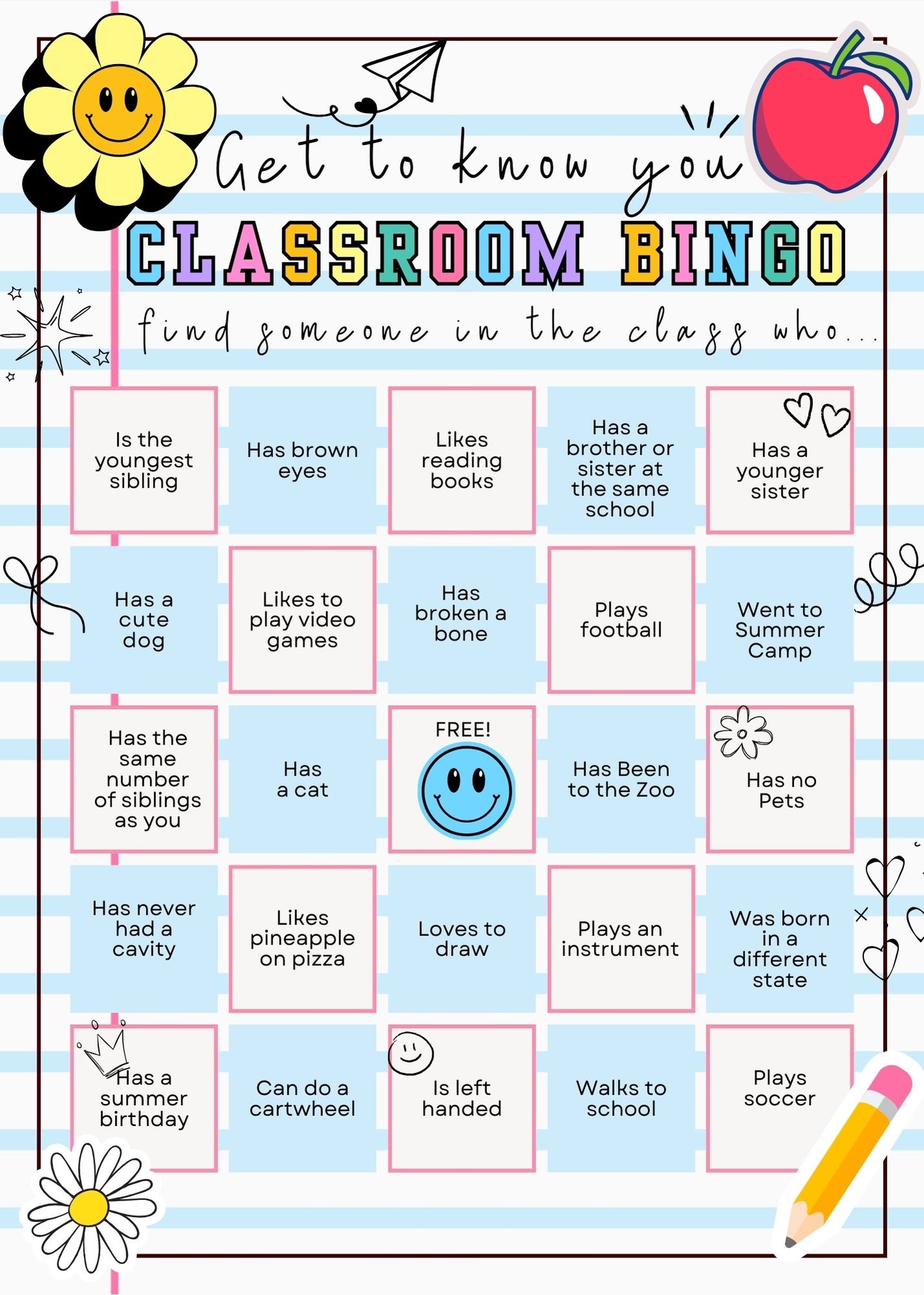 35 Fun Icebreaker Games for the Elementary Classroom - Chaylor & Mads