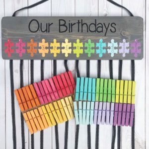 41 Creative Birthday Chart Ideas for the Classroom - Chaylor & Mads
