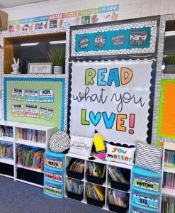 53 Awesome Classroom Reading Bulletin Board Ideas - Chaylor & Mads