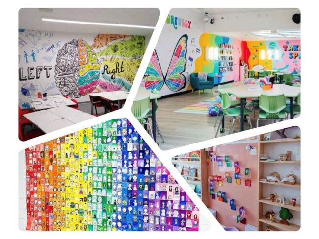 37 Creative Classroom Wall Ideas & Decorations for School - Chaylor & Mads
