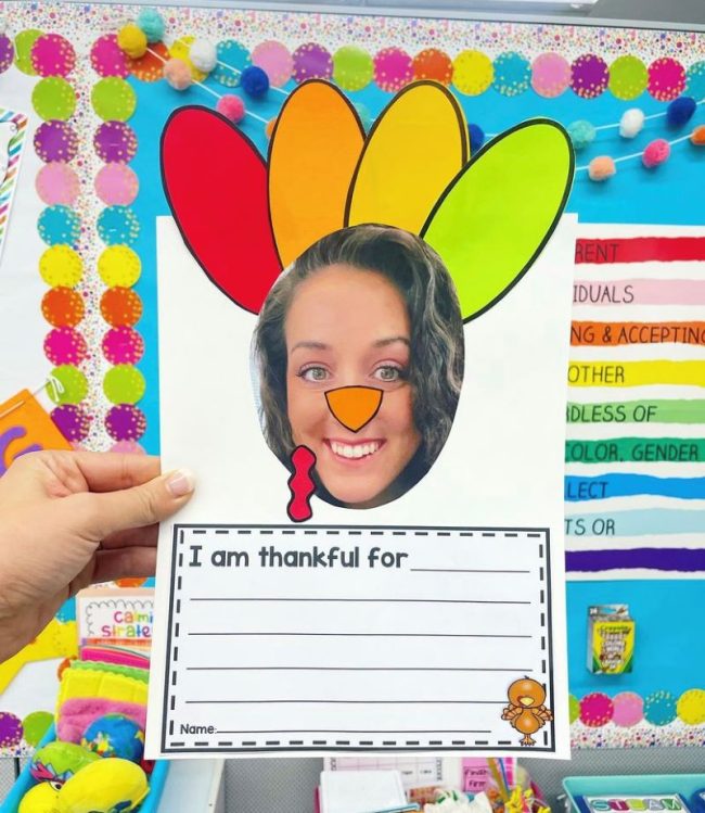 35 Fun Thanksgiving Ideas for the Classroom - Chaylor & Mads