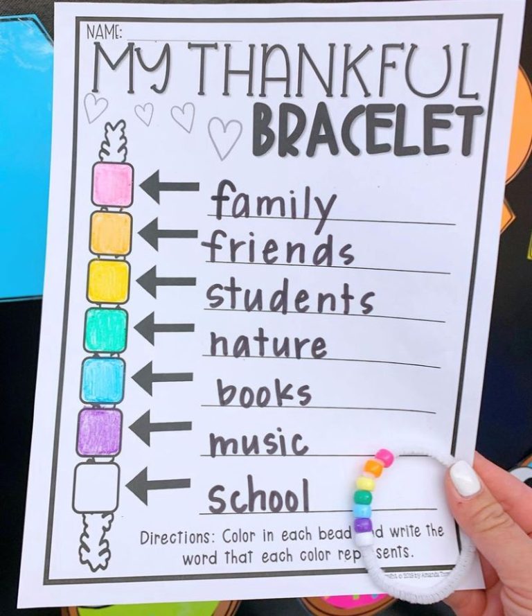 37 Fun Thanksgiving Ideas for the Classroom - Chaylor & Mads