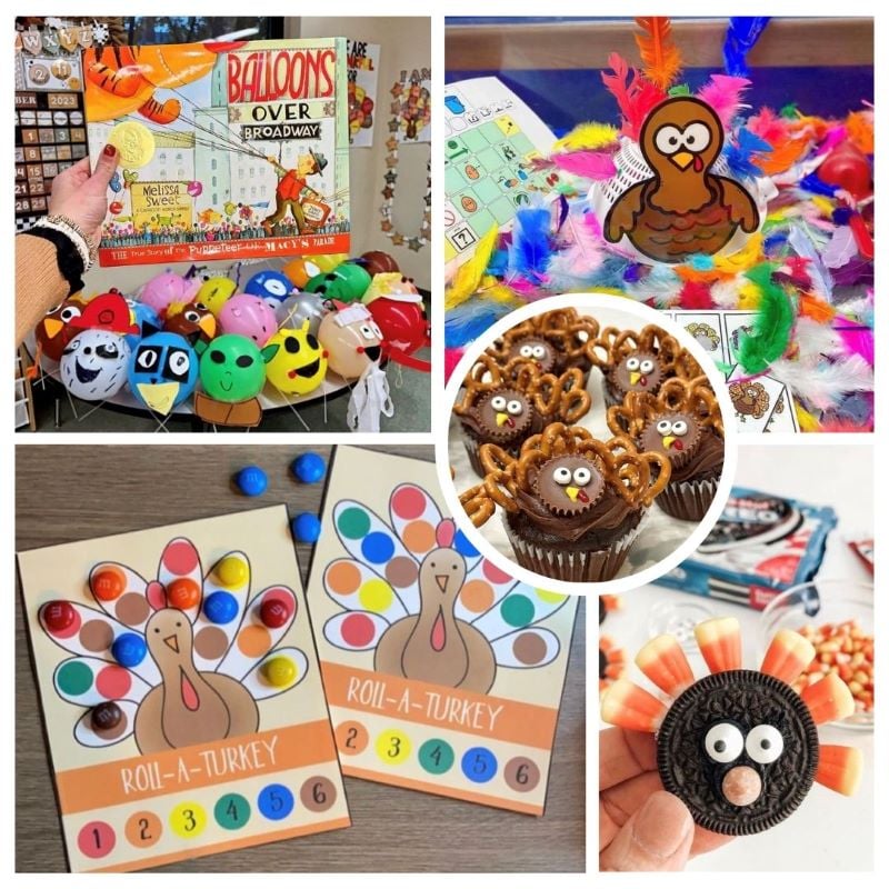 25 Thanksgiving Classroom Party Ideas & Class Feast Ideas - Chaylor & Mads