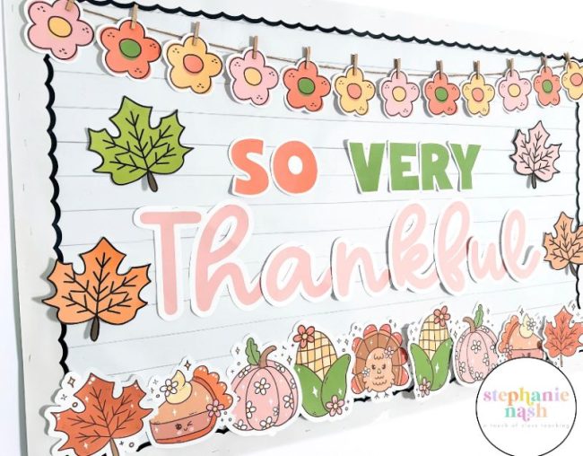 17 Best Classroom Thanksgiving Bulletin Board Ideas - Chaylor & Mads
