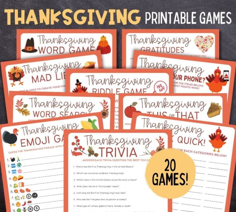25 Thanksgiving Classroom Party Ideas & Class Feast Ideas - Chaylor & Mads