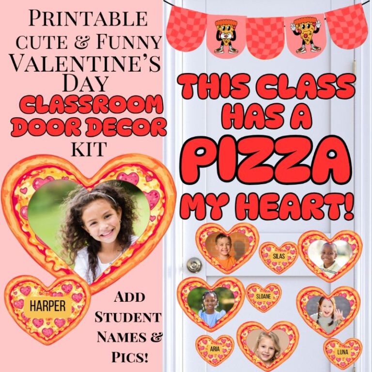 31 Cute Valentine's Day Classroom Door Decorating Ideas - Chaylor & Mads