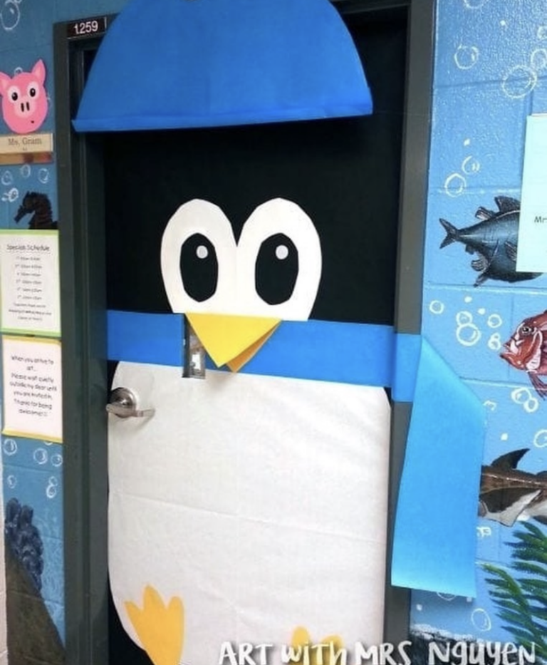 50 Creative January Classroom Door Ideas - Chaylor & Mads