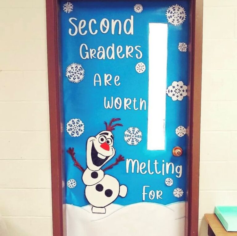 50 Creative January Classroom Door Ideas - Chaylor & Mads