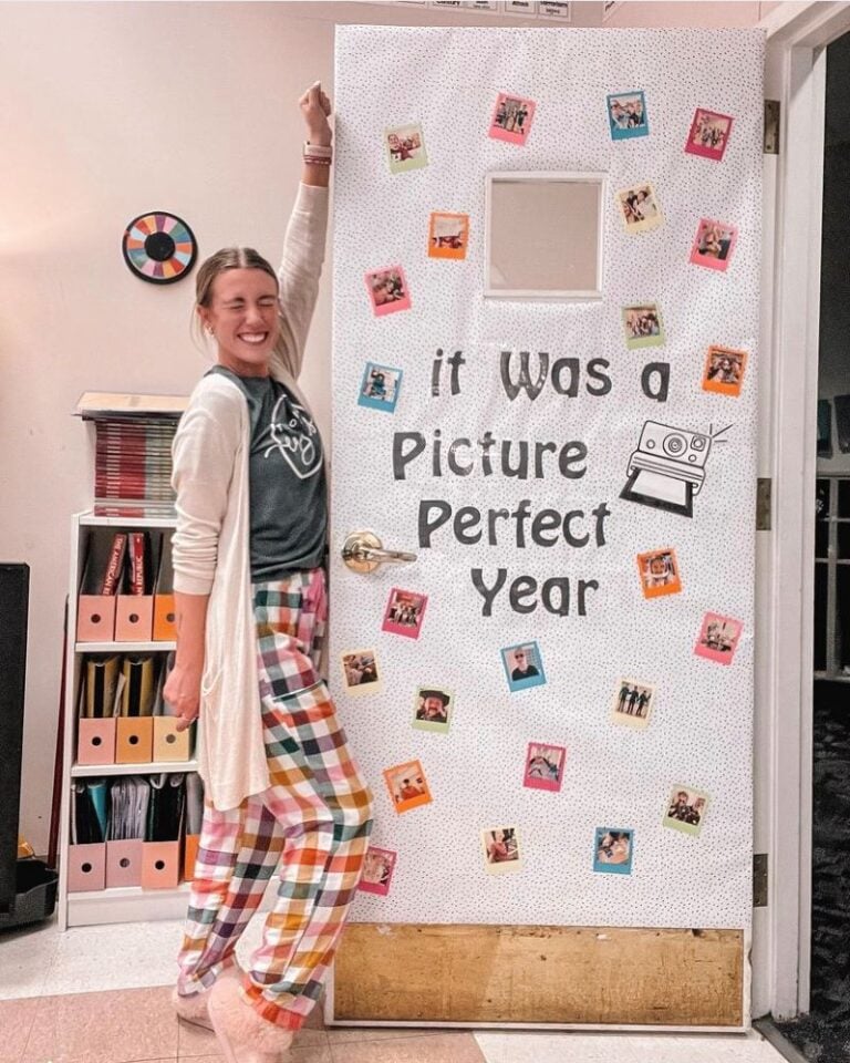 33 Fun Happy New Year Classroom Door Decorations - Chaylor & Mads