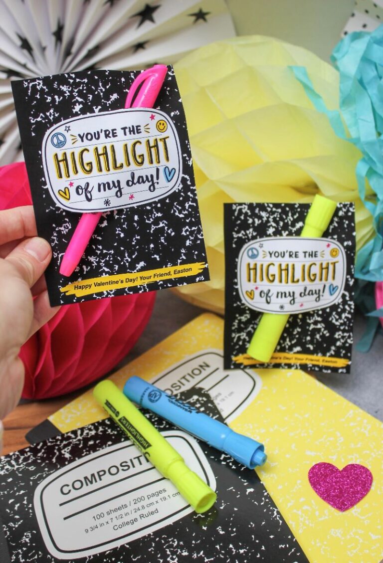 Best Printable Valentine Cards for Students from Teachers - Chaylor & Mads