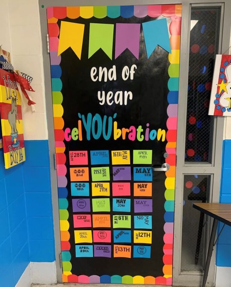33 Creative May Classroom Door Ideas for Spring - Chaylor & Mads