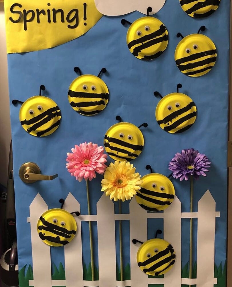 33 Creative May Classroom Door Ideas for Spring - Chaylor & Mads