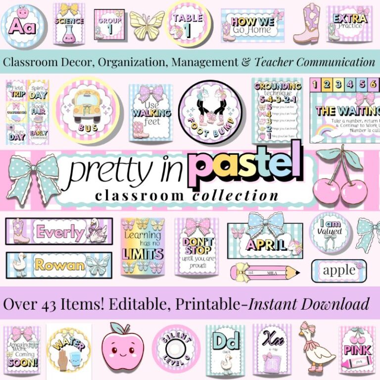 Cute Pastel Classroom Themes and Decor Ideas for 2026 - Chaylor & Mads