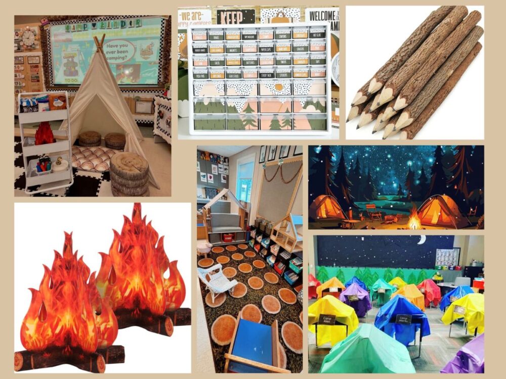 Best Camping Classroom Theme Ideas & Decorations - Chaylor & Mads