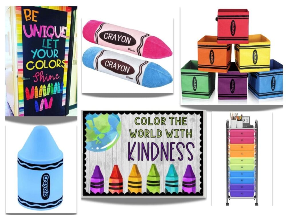 33 Crayon Classroom Theme Decorating Ideas - Chaylor & Mads