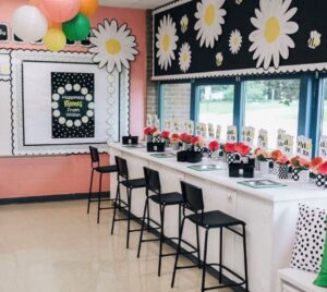 Cute Retro & Boho Daisy Classroom Theme Ideas - Chaylor & Mads
