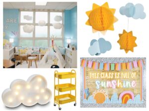 Bright Sunshine Classroom Theme Decor Ideas - Chaylor & Mads