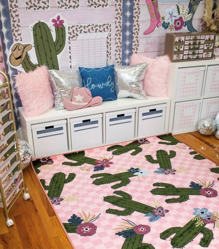 Modern Cactus Classroom Theme Decor Ideas - Chaylor & Mads