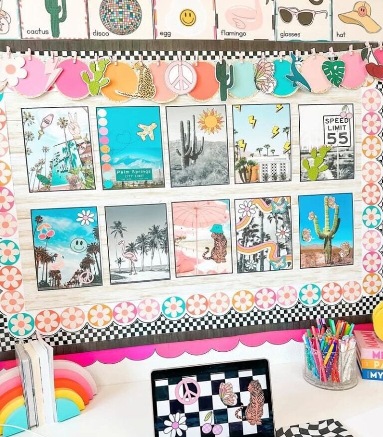 Cute Retro Classroom Theme Decor Ideas - Chaylor & Mads