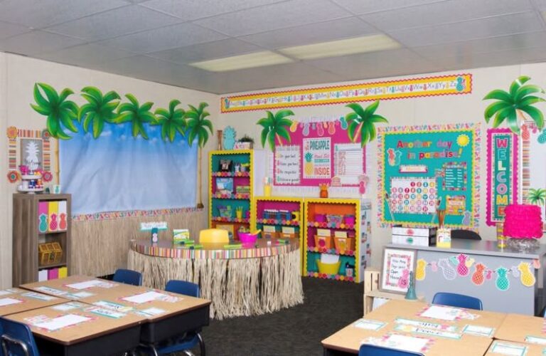 25 Fun Tropical Classroom Theme Classroom Decoration Ideas - Chaylor & Mads