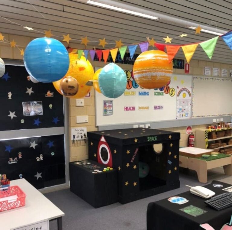 25 Space Classroom Theme & Galaxy Decor Ideas - Chaylor & Mads
