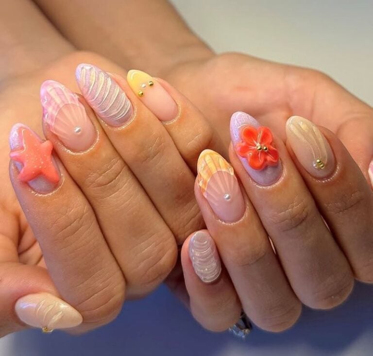 45 Stunning 3d Nail Designs to Copy this Year - Chaylor & Mads